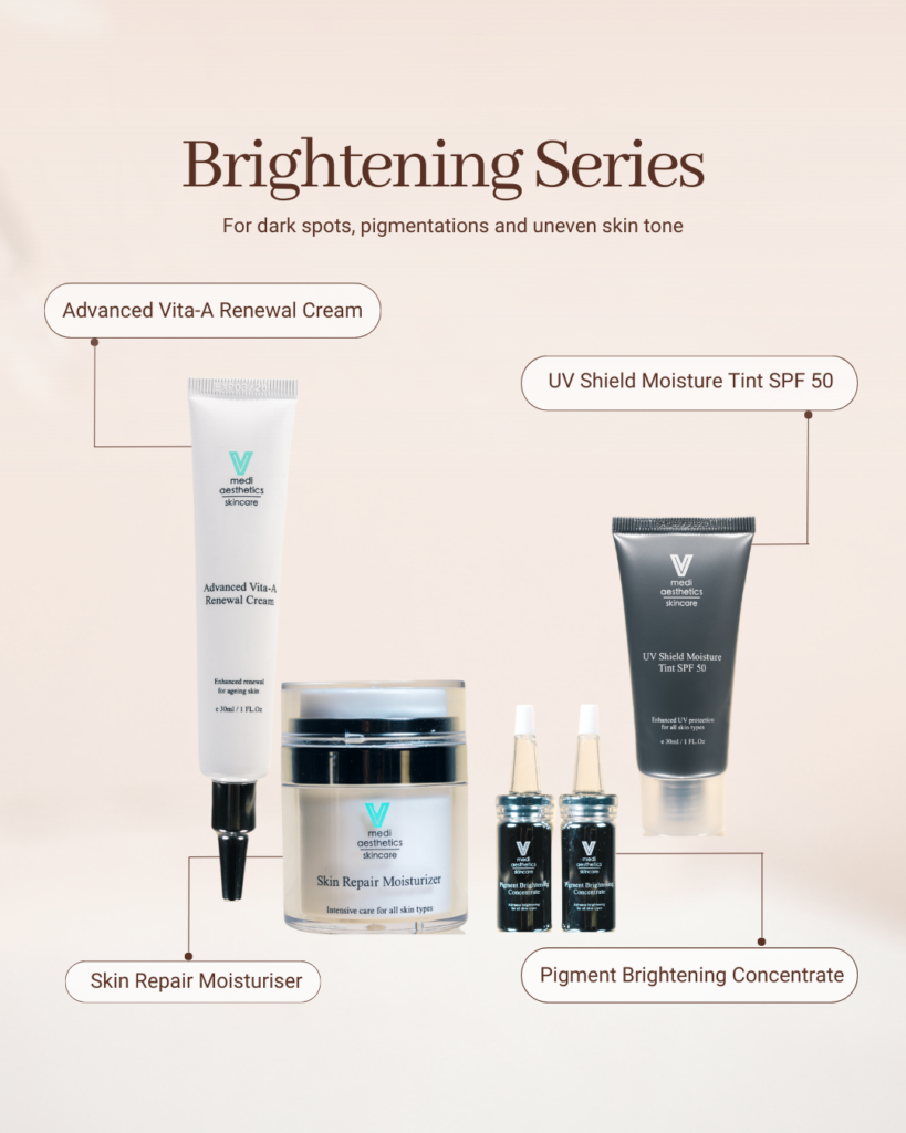 Brighten and Glow Series – V Medi Aesthetics Skincare